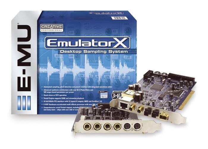 Interface E-MU Emulator X - Interface de Áudio - Magazine Luiza