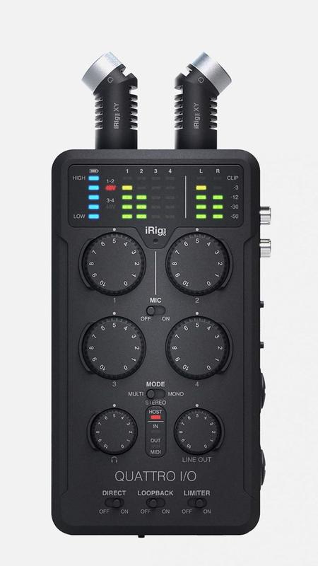 Interface Ik Multimedia Irig Pro Quattro I/O Deluxe - Interface de ...