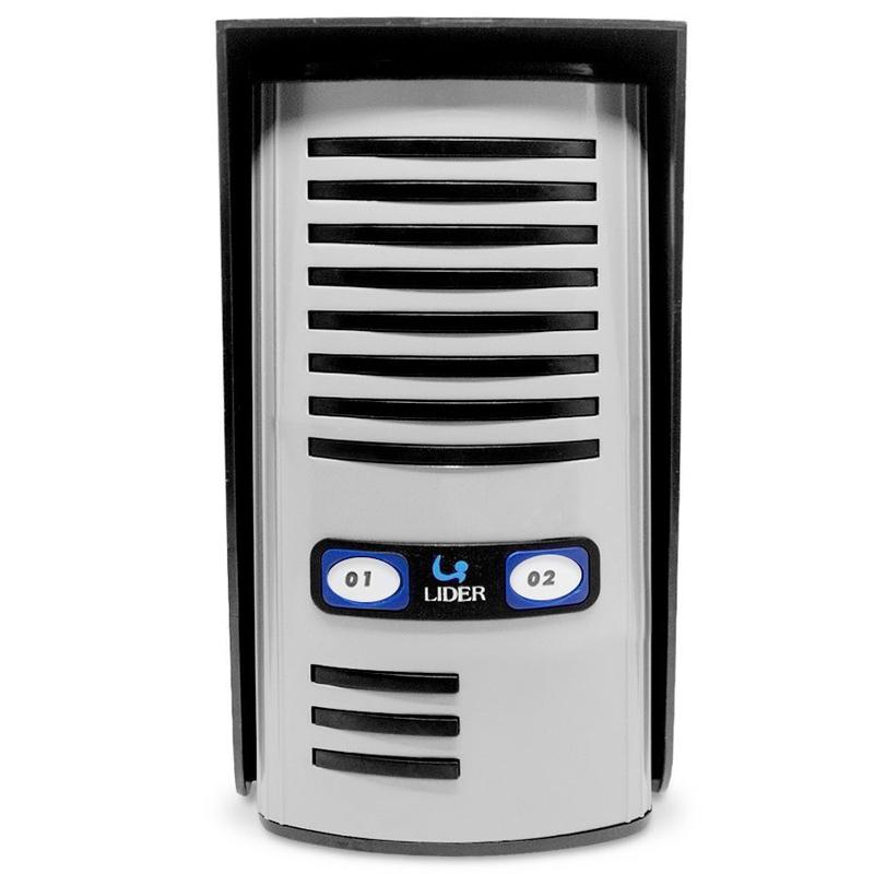 Interfone Porteiro Eletro. Coletivo 2 Pontos lr5002 Lider - Interfone e ...