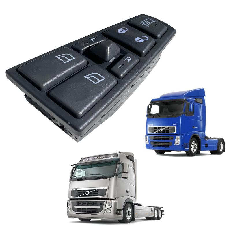 Interruptor acionamento do vidro, desembaçador, trava, controle ...