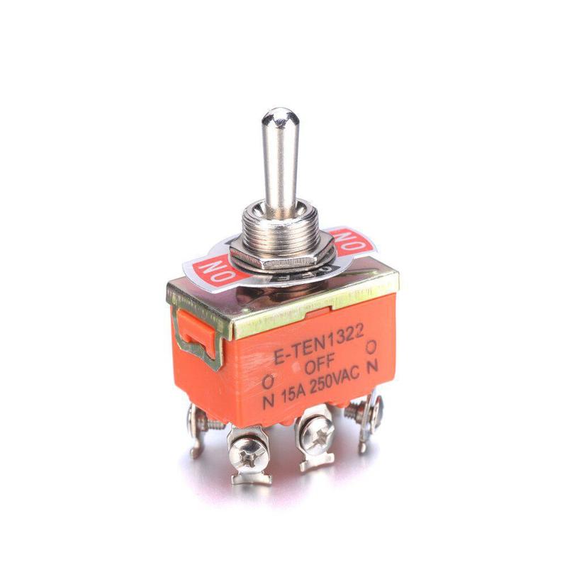 Interruptor chave alavanca kn-1322 3p 6t 15a 250v on-off-on - IDALL ...