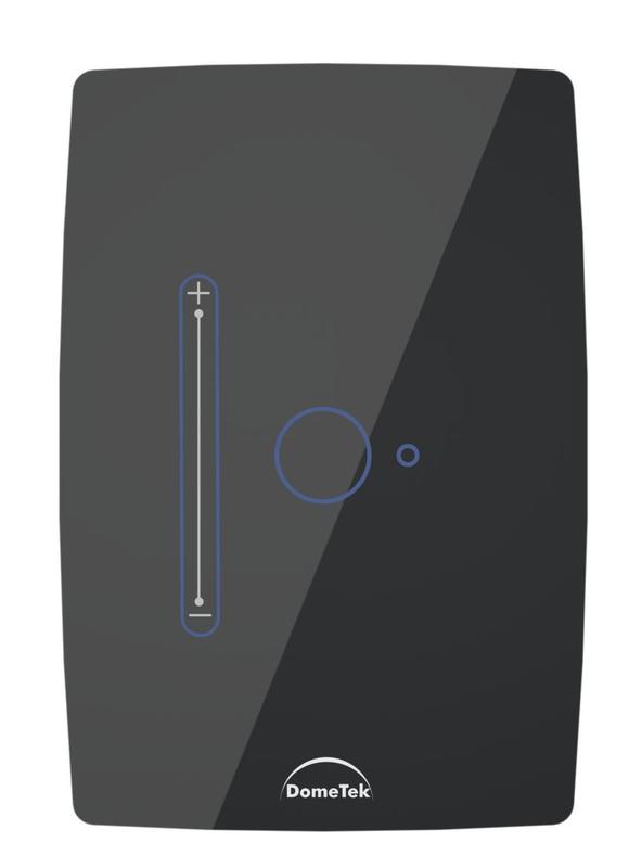 Interruptor Dimerizável WiFi Touch Dimmer 1 Botão Preto - DOMETEK ...