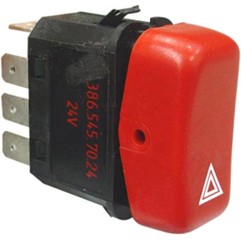 Interruptor Luz Emerg 24v Mercedes Caminhões e Ônibus Ap 88 - Micro ...