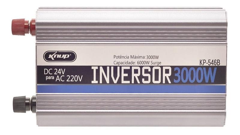 Inversor Automotivo Veicular 3000w 24v 220v Onda Senoidal - Knup ...