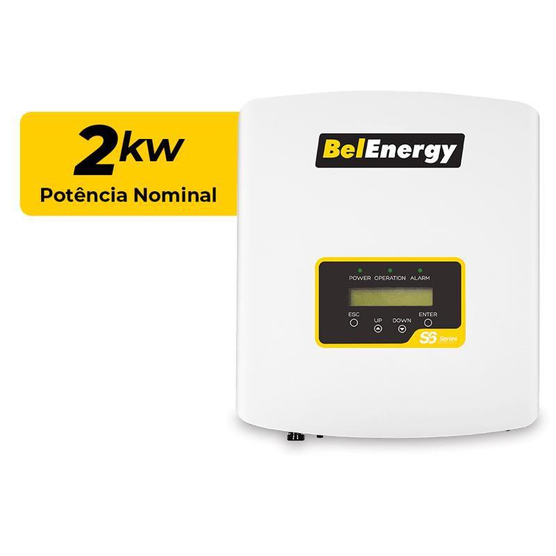 Inversor sbe de corrente 4g monofasico 1mppt 220v 2kw bel energy power ...