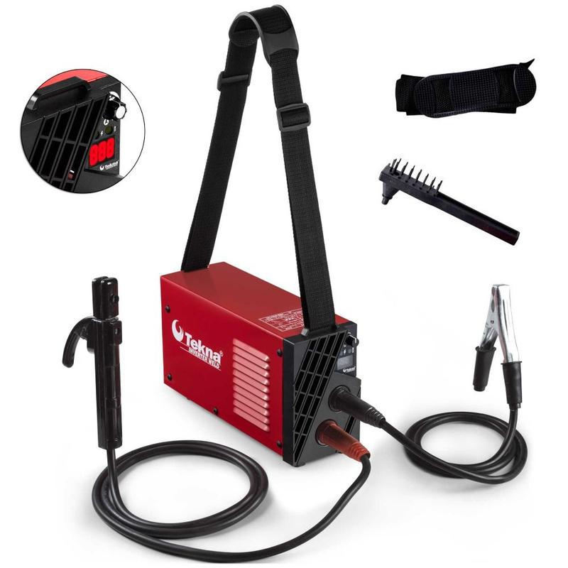 Inversora de solda com painel digital 135A para eletrodo revestido ...