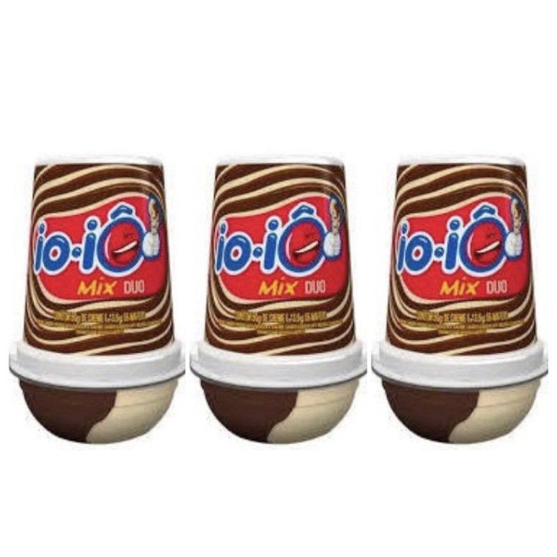 Ioiô Cream Mix Duo 50g e Wafer 13,6g - 63,6g - 3 unidades - HERSHEYS - Tubinho de Wafer ...