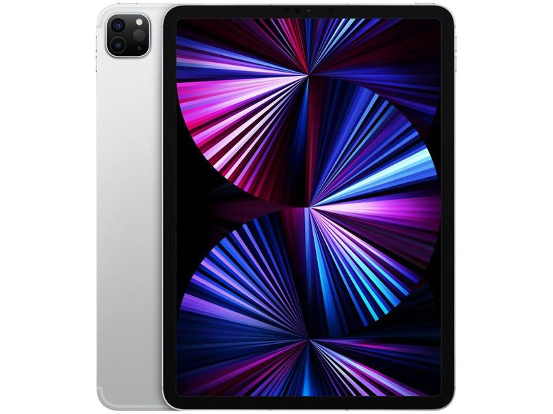 iPad Pro 11” Apple M1 Wi-Fi + Cellular 1T - Prateado - Apple iPad ...