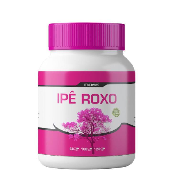Ipê Roxo 500mg 100 Cápsulas Itaervas - Fitoterápicos e Vitaminas ...