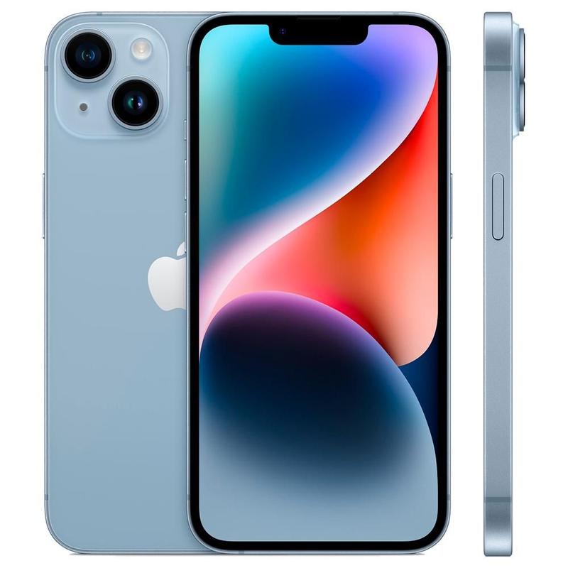 Iphone 14 Plus 128GB Azul, Tela 6.7, Câmera Dupla 12MP + Selfie 12MP ...