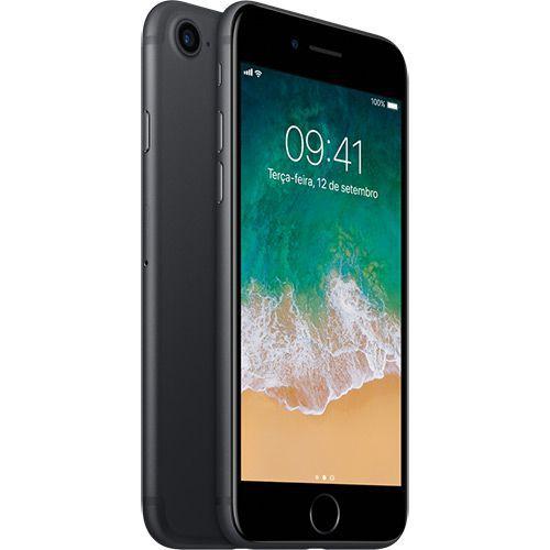 iPhone 7 Apple 3D Touch, iOS 11, Touch ID, Câm.12MP, Resistente à Água e Sistema de Alto ...