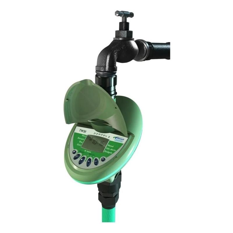Irrigador Automático Com Temporizador Para Jardins TW30 Amanco ...