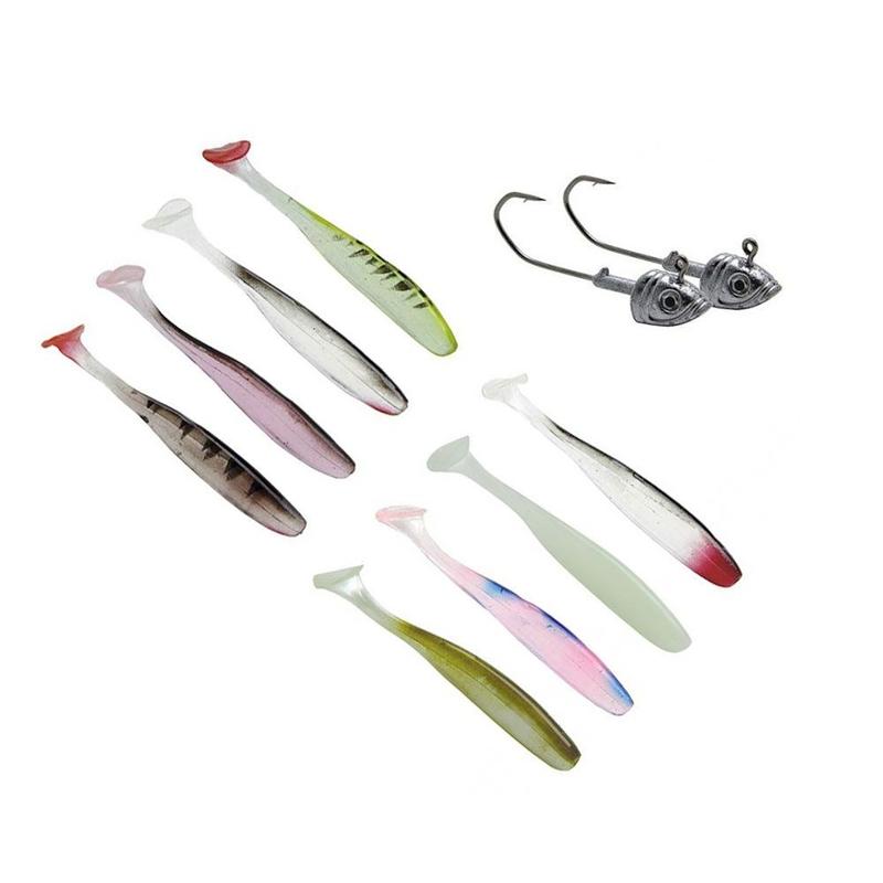 Isca artificial Criatura Shad Soft Bait 9,5cm W201 C/6 Cores - Maruri ...