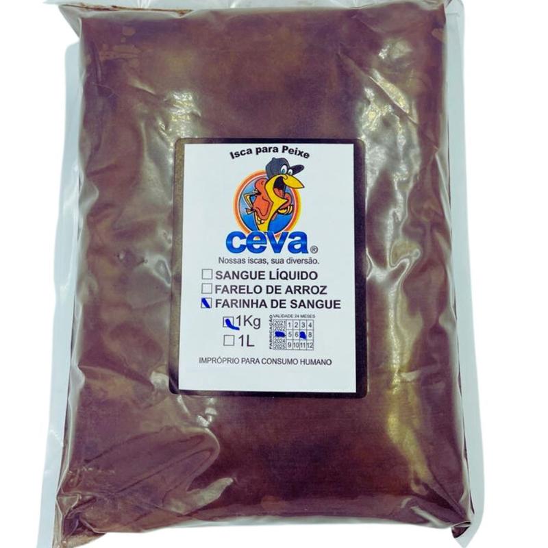 Isca em Pó Para Pesca Para Piapara Pacu Piava Piau Farinha de Sangue ...