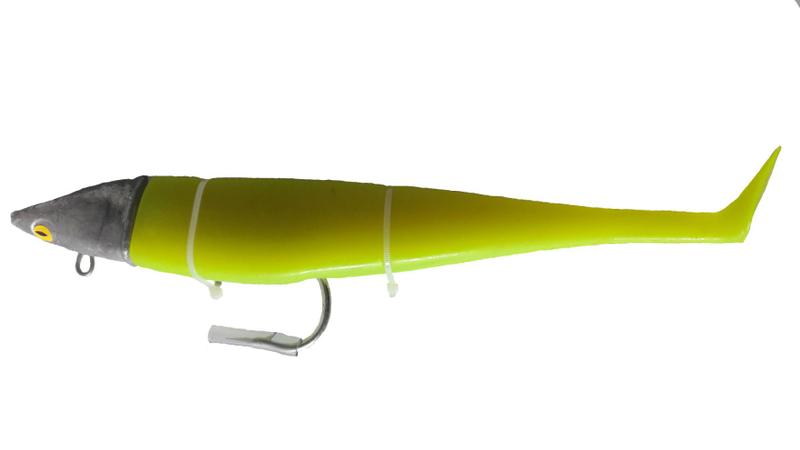 Isca Para Garoupa Shed Maximus Verde 32 Cm 380 Gramas - Black Pearl ...