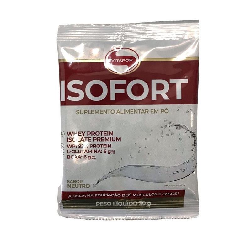 Iso Fort Sachê (30g) - NOVA FÓRMULA - VitaFor - Colágeno - Magazine Luiza