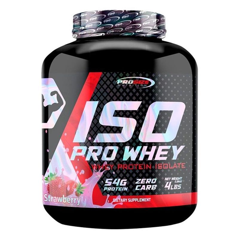 Iso Pro Whey Isolate - 1,8kg - Pro Size Nutrition - Whey Protein ...
