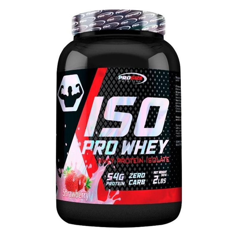 Iso Pro Whey Isolate - 907g - Pro Size Nutrition - Whey Protein ...