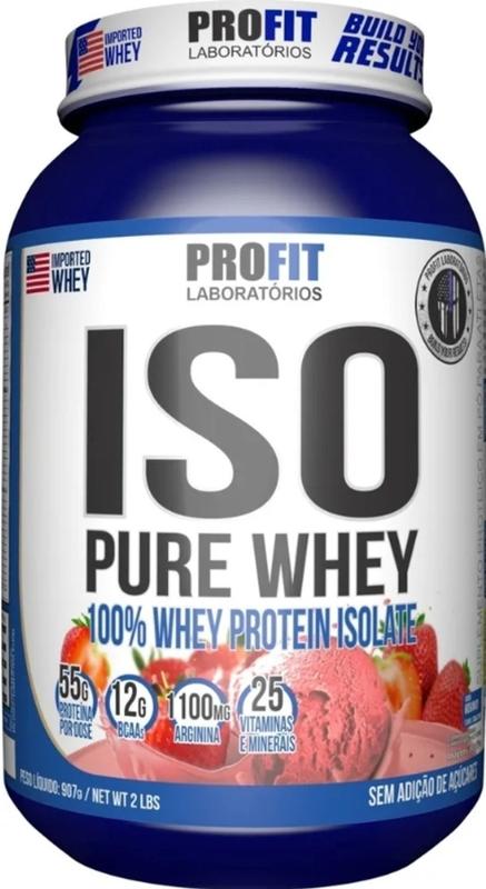Iso Pure Whey 100% Isolado 907g - Profit - Whey Protein - Magazine Luiza