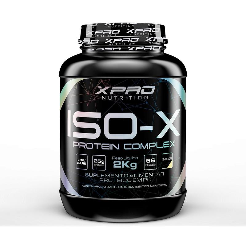 Iso-X Protein Complex 2kg Baunilha - X Pro Nutrition - X-PRO 18% ...