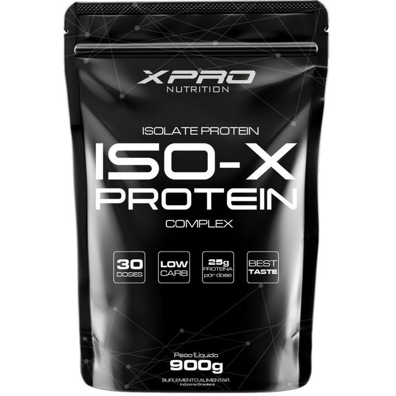 Iso-x Protein Complex - Isolate Protein - 900g - XPRO Nutrition - Massa Muscular - Magazine Luiza