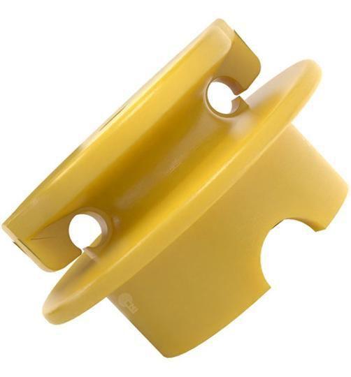 Isolador Cerca Elétrica Roldana 40 Amarelo Com Garra - 100Un - CNI ...