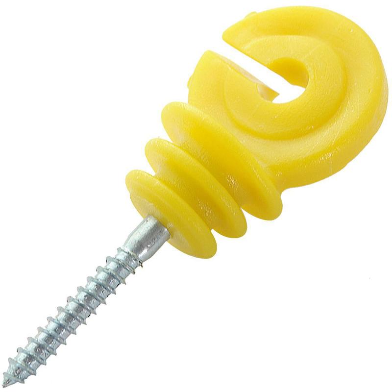Isolador Gancho Anel Amarelo 9Cm Com 100 - Alta Qualidade - CNI ...