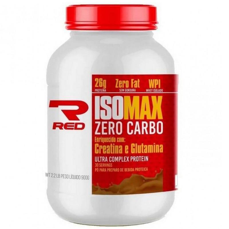 Isomax Whey Isolado Zero Carbo (900g) - Red Series - Whey Protein ...