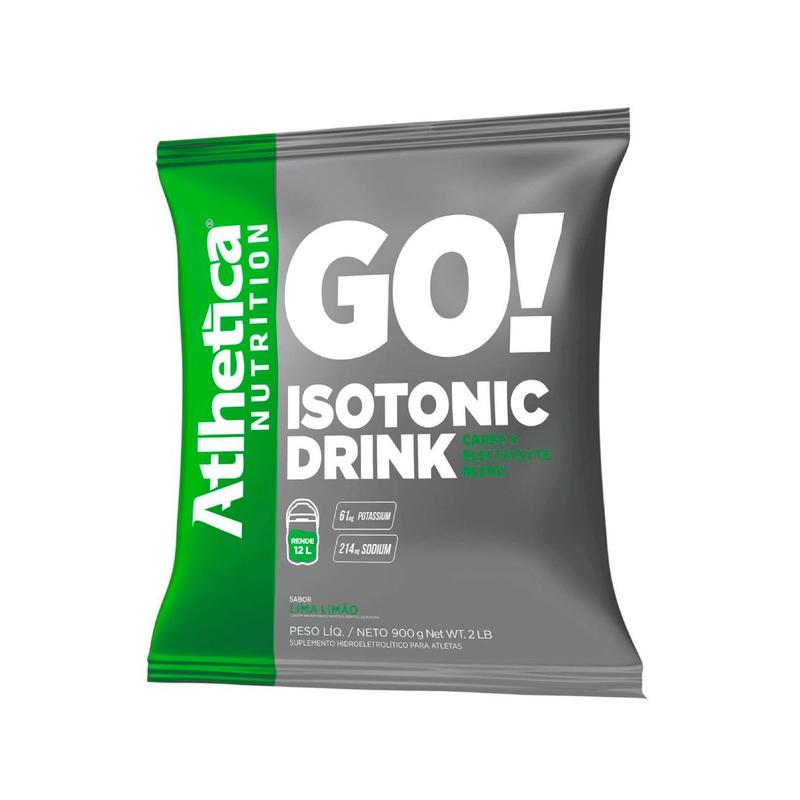 Isotonic drink atlhetica 900g - lima-limao - Whey Protein - Magazine Luiza