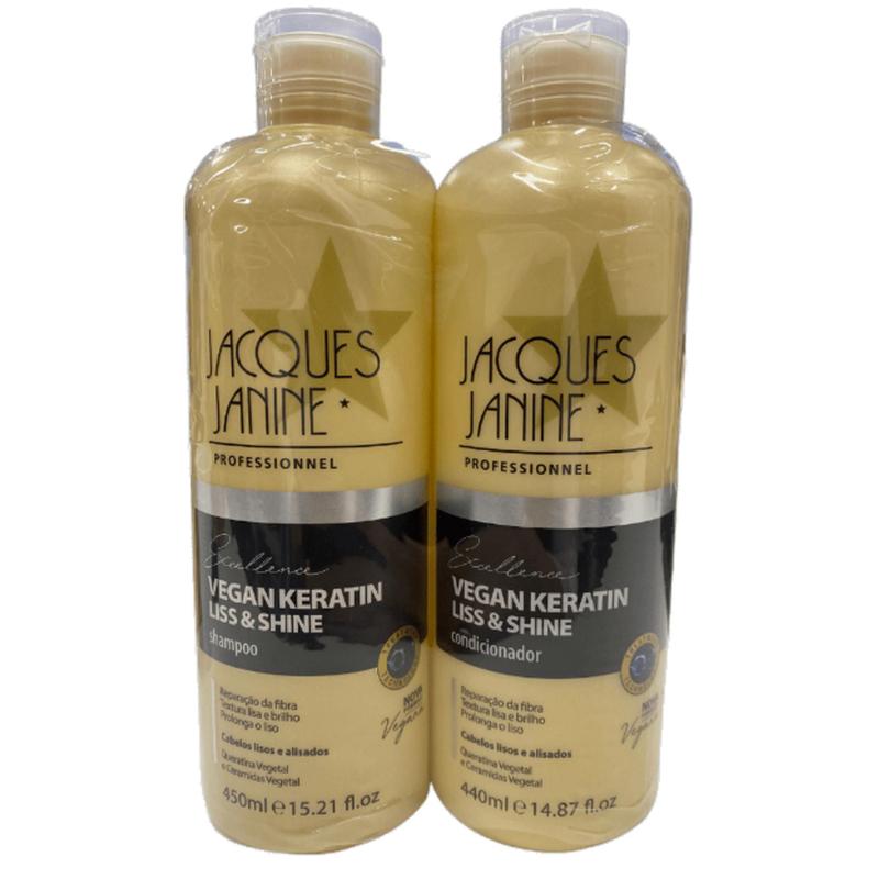 Jacques Janine Kit Professional Excellence Vegan Keratin Liss & Shine ...