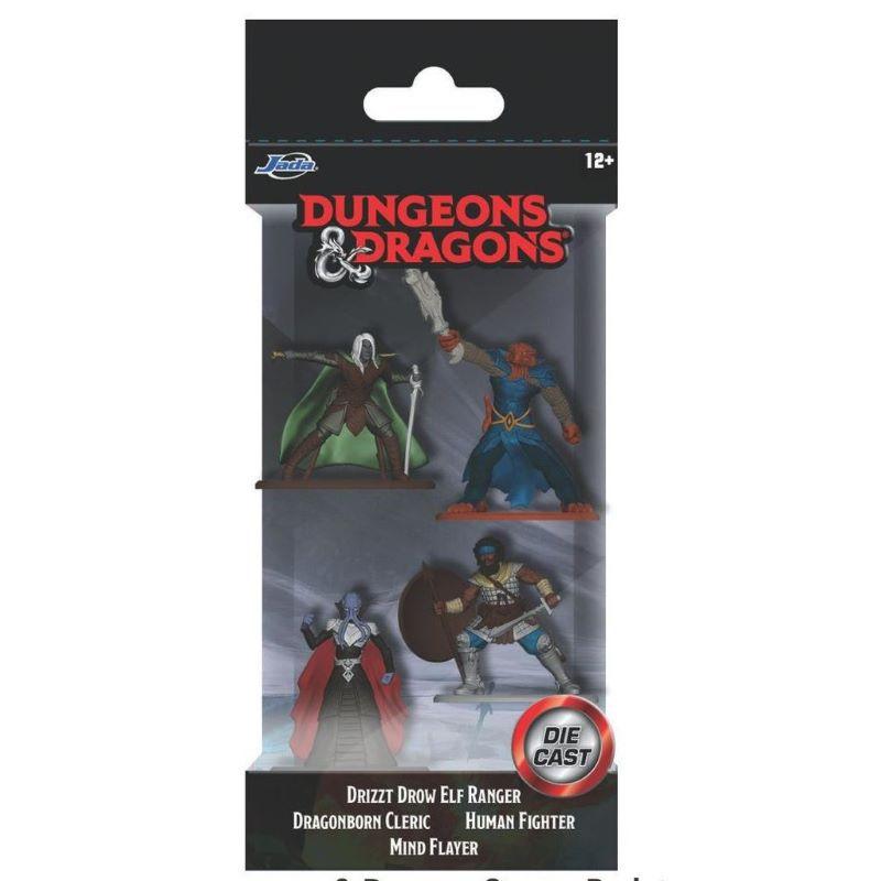 Jada Dungeons & Dragons Drow Elf Ranger/ Dragonborn/ Human Fighter ...