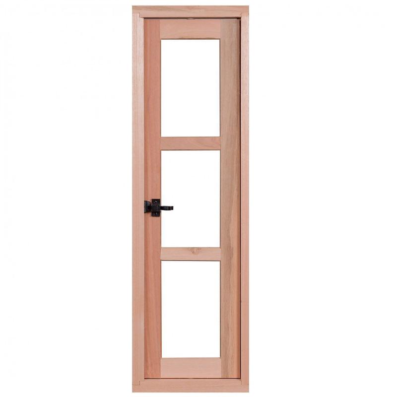 Janela com Caixilhos Pivotantes e Vidros Quadriculados Rondosul Natural ...