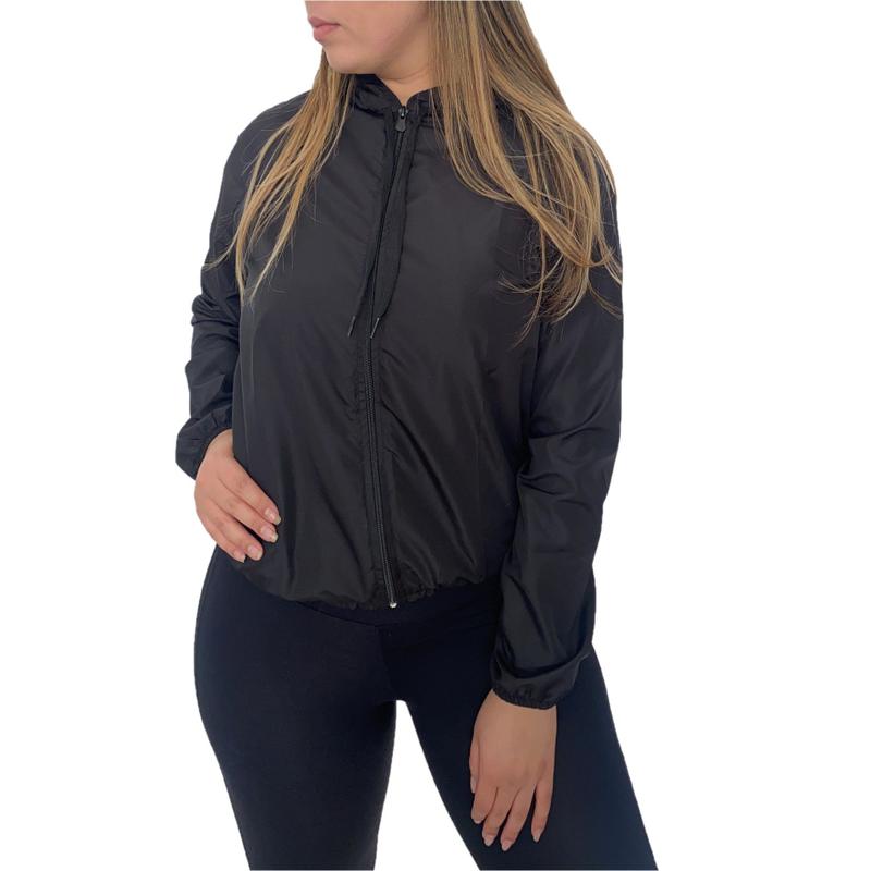 Jaqueta Corta Vento Feminino Liso Sem Estampa Academia Frio - Melbor ...