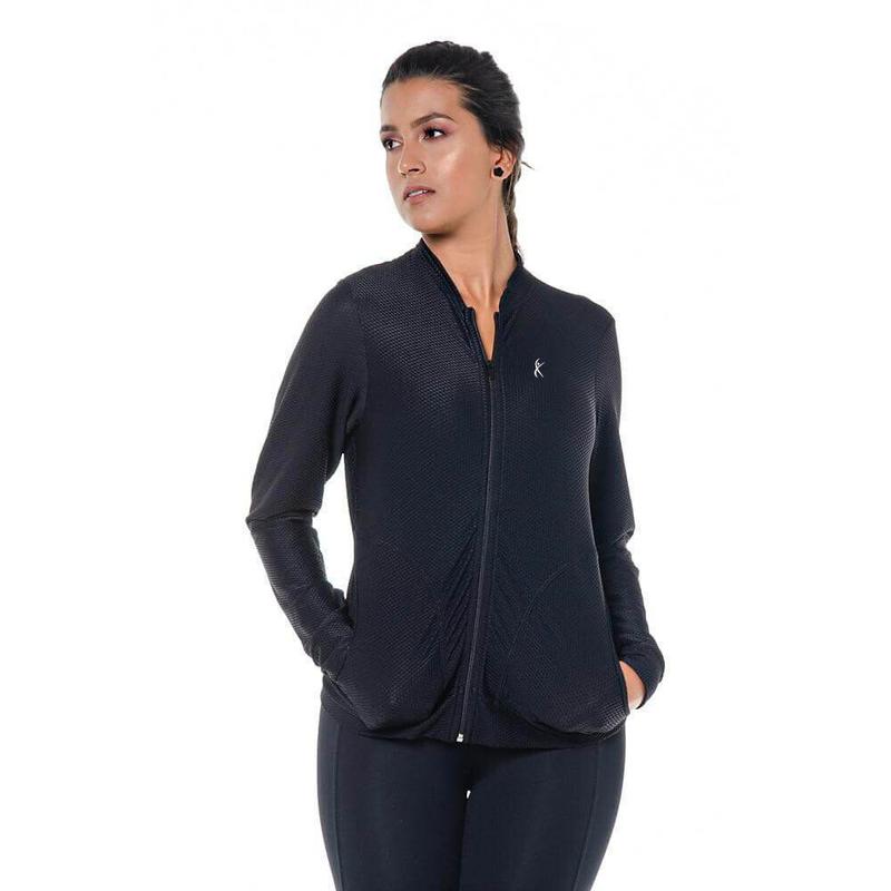 Jaqueta Larulp Essential Dry Fit - Preto - Jaqueta e Casaco Esportivo - Magazine Luiza
