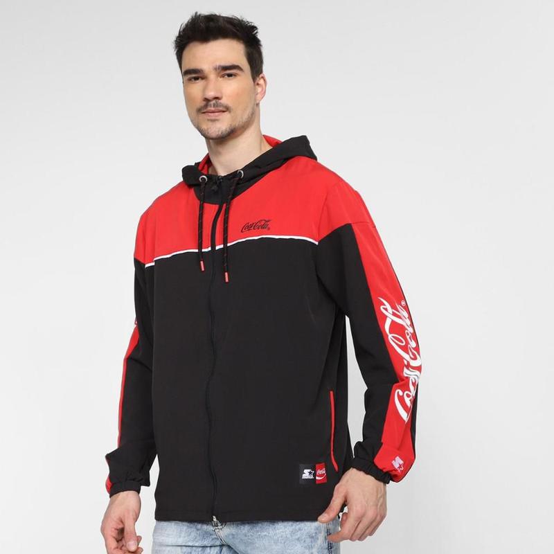 Jaqueta Starter Coca-Cola Masculina - Jaqueta e Casaco Esportivo ...