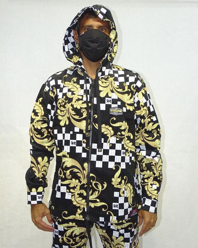 Jaqueta Veludo Chess Tribal - Cyclone - Jaqueta Masculina - Magazine Luiza