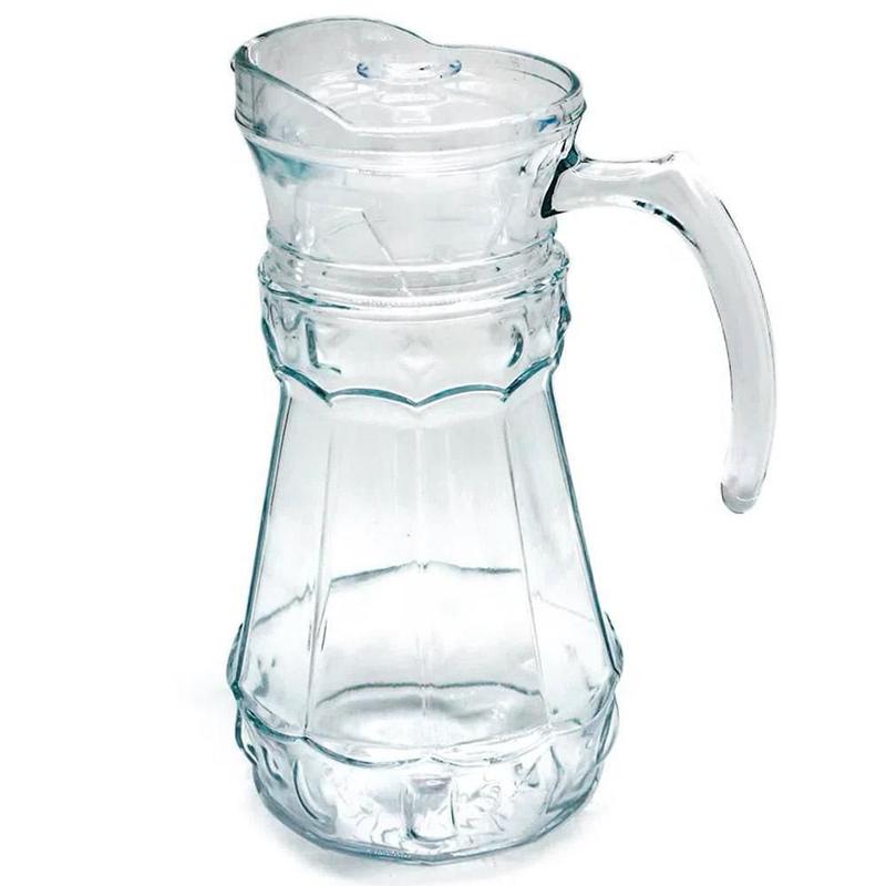 Jarra De Vidro Para Suco Com Tampa De Acrílico 1,8 Litros - Futuro Casa ...