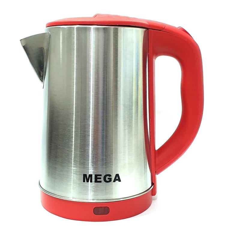 Jarra Elétrica Inox Premium 2.5L MG-666 Vermelho 220 Volts - Mega - Chaleira - Magazine Luiza