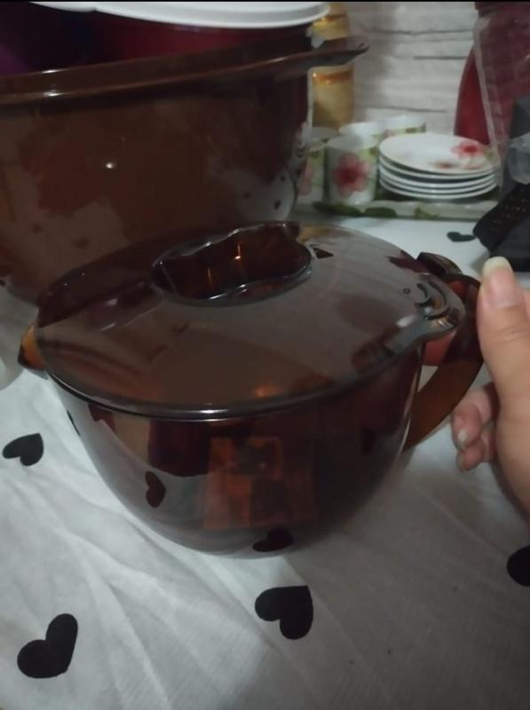 Jarra para derreter chocolate microondas - TUPPEWARE - Panelas ...