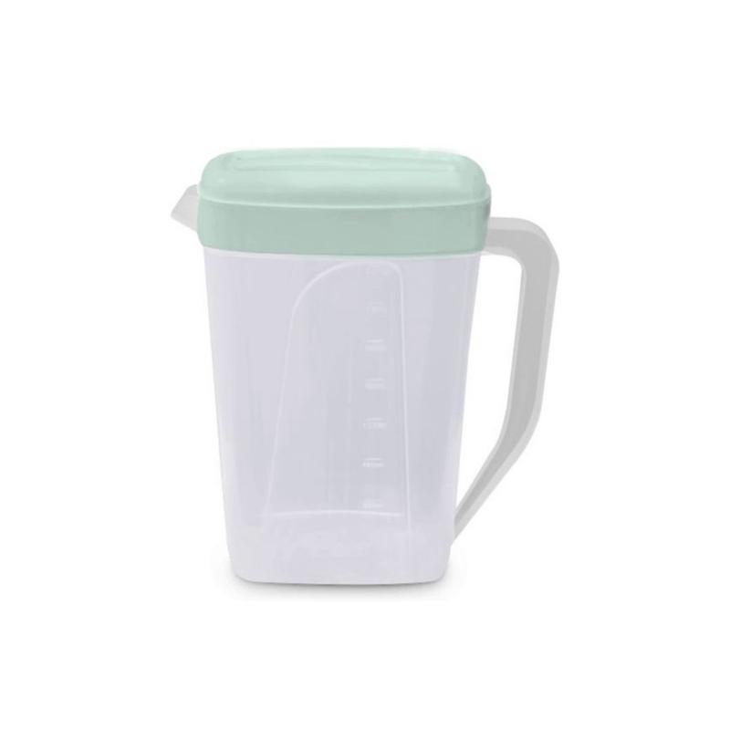 Jarra Retangular 2 L Translucido Plastico Varias Cores Tampa - Usual ...