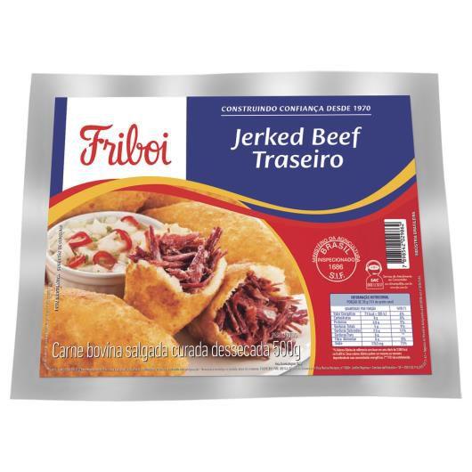 Jerked Beef Charque Carne Seca Traseiro + Macio Friboi 500g - Carne ...