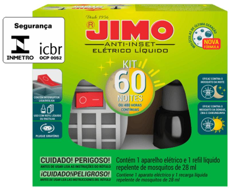 Jimo anti-inset kit 60 noites - Inseticidas - Magazine Luiza