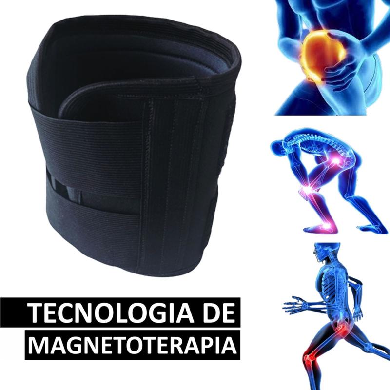 Joelheira Ortopédica Magnética Neodímio Compressão Reforçada - Aoyama ...