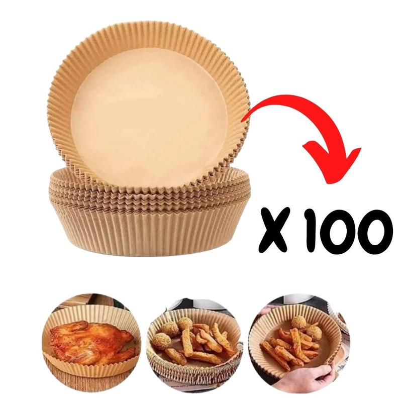 Jogo 100 Forma Descartável p/ Air Fryer Fritadeira Elétrica - Uny Gift ...
