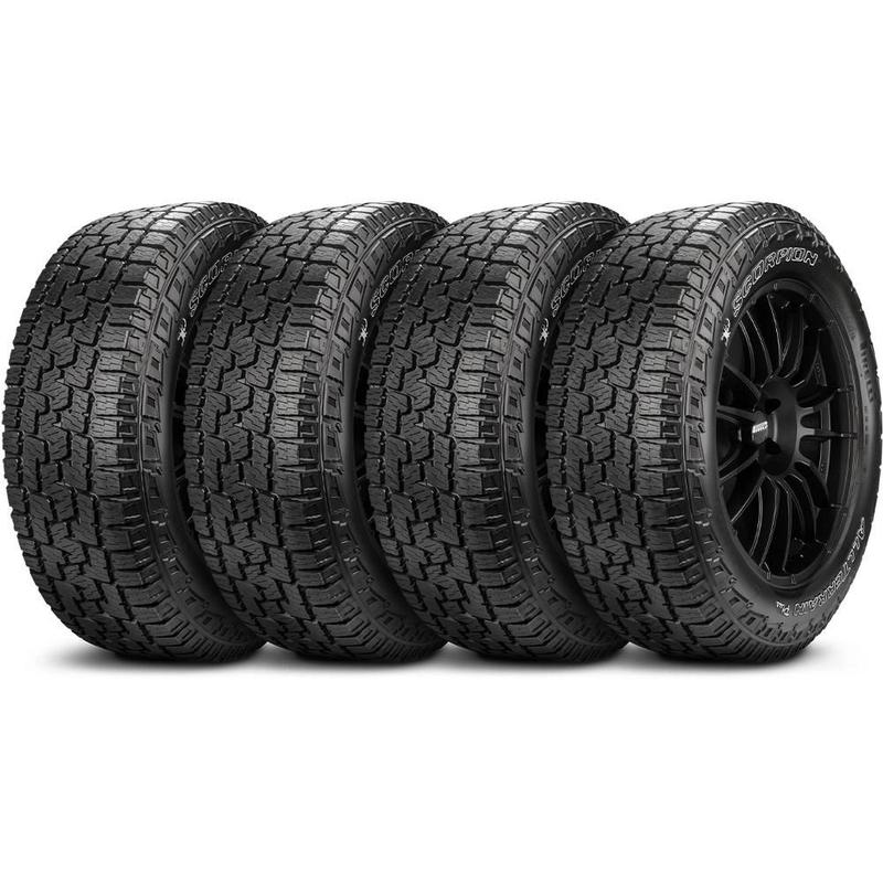 Jogo 4 pneus pirelli aro 17 scorpion all terrain plus 225/65r17 106h xl - letras brancas - Pneus ...