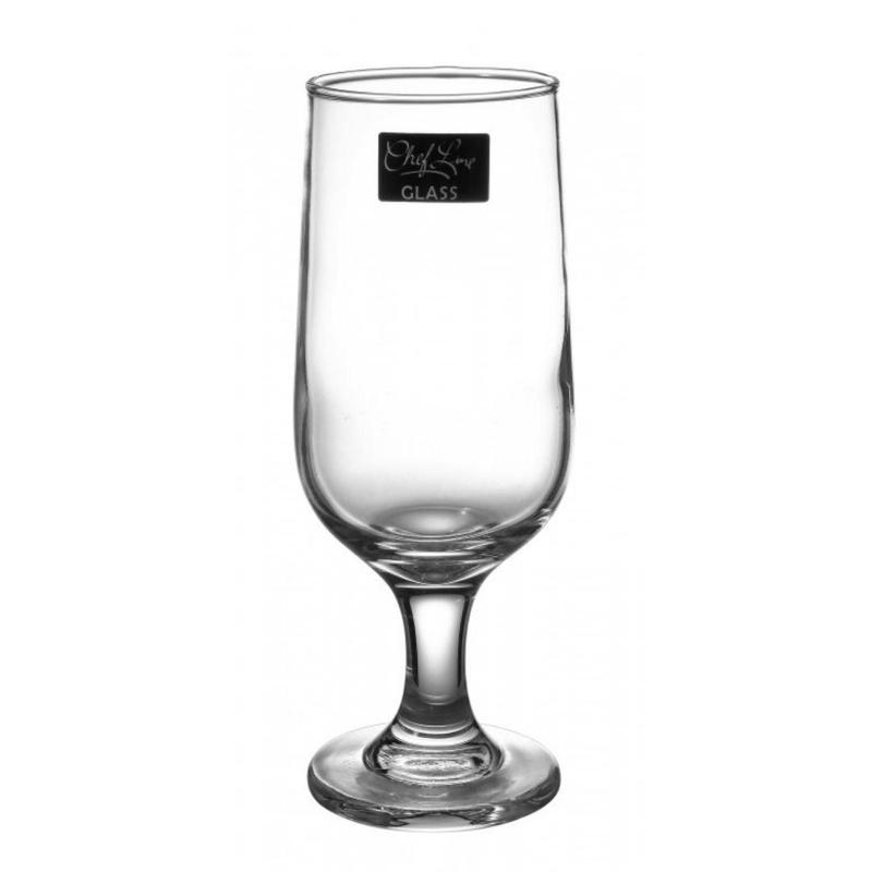 Jogo 6 Tacas De Vidro Para Cerveja Chopp 300 Ml - Chef Line - Taça de ...