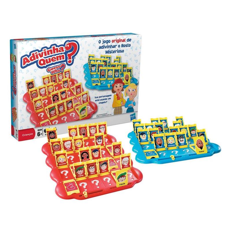 Jogo adivinha quem - HASBRO - Outros Jogos - Magazine Luiza