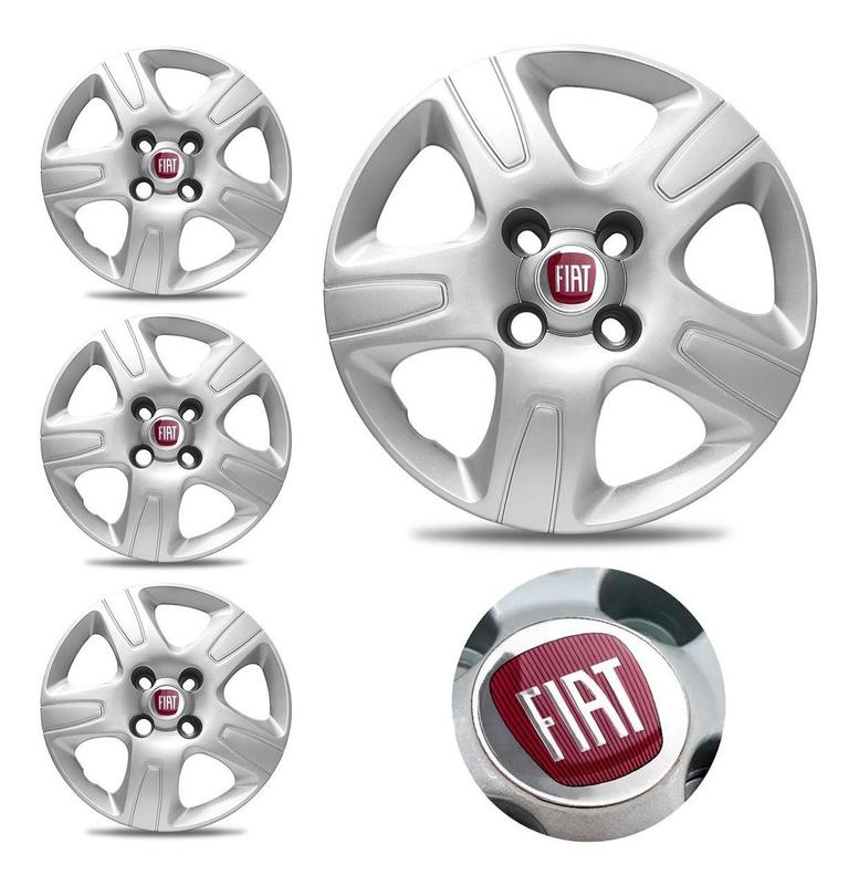 Jogo Calotas Aro 14” Fiat Strada / 2013 a 2020 - GFM - Calota de Carro ...