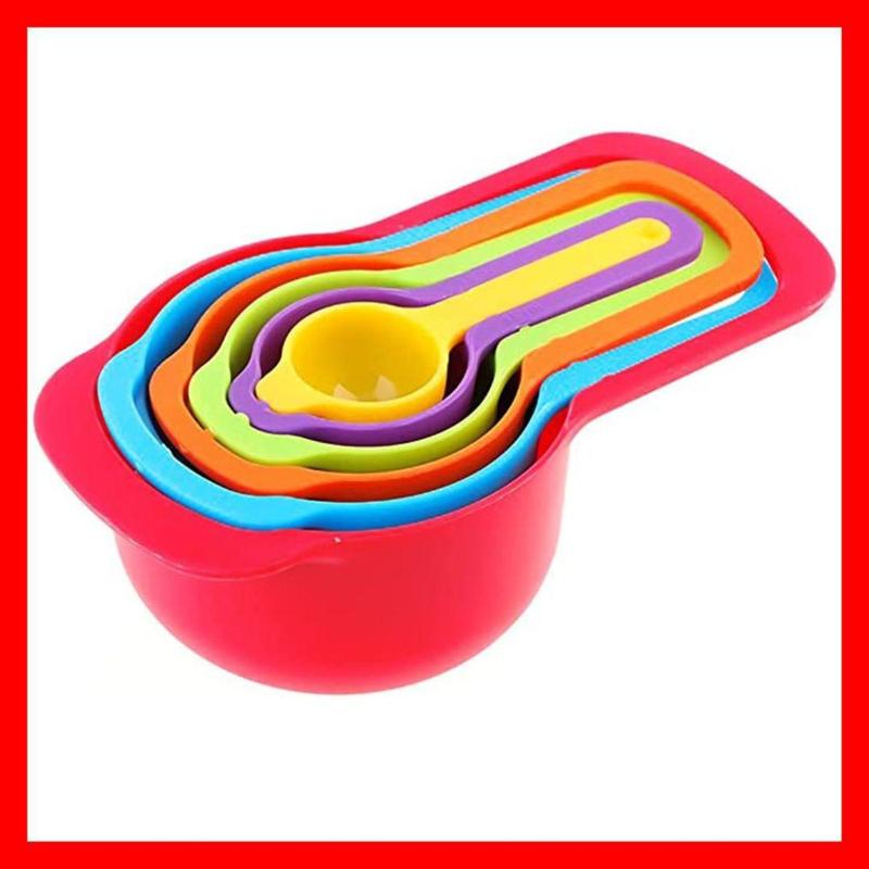 Jogo Colher de Medida Com 6pçs Medida Para Bolo Cozinha Confeitaria ...