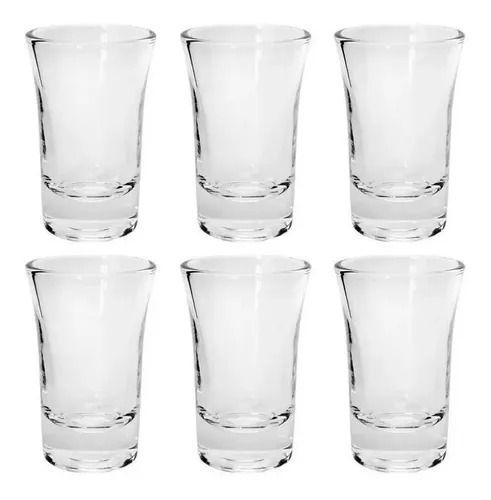 Jogo com 6 Copos de Shot 45ml Cada Vidro Wincy - Copo de Shot ...